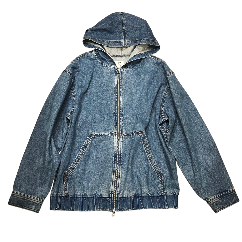 MODE OF ONE / DENIM HOODIE JACKET M | TUNNEL STORE｜大阪アメリカ村のストリートスタイルの ...